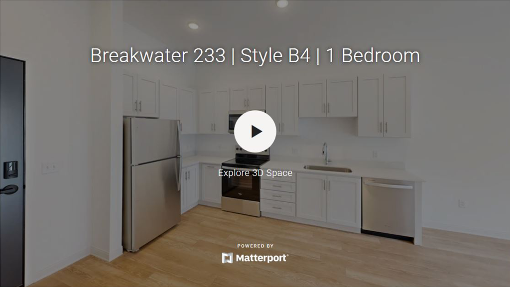Style B4 | 1 Bedroom - Breakwater 233